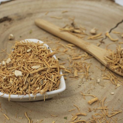 Všehoj ázijský, ženšen - koreň narezaný - Panax ginseng - Radix ginseng ...