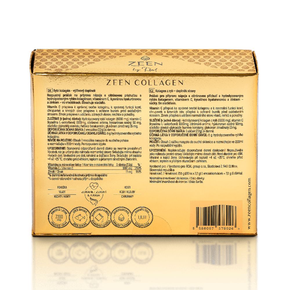 ZEEN COLLAGEN 7 200 mg 30 dávek | www.bioruze.cz